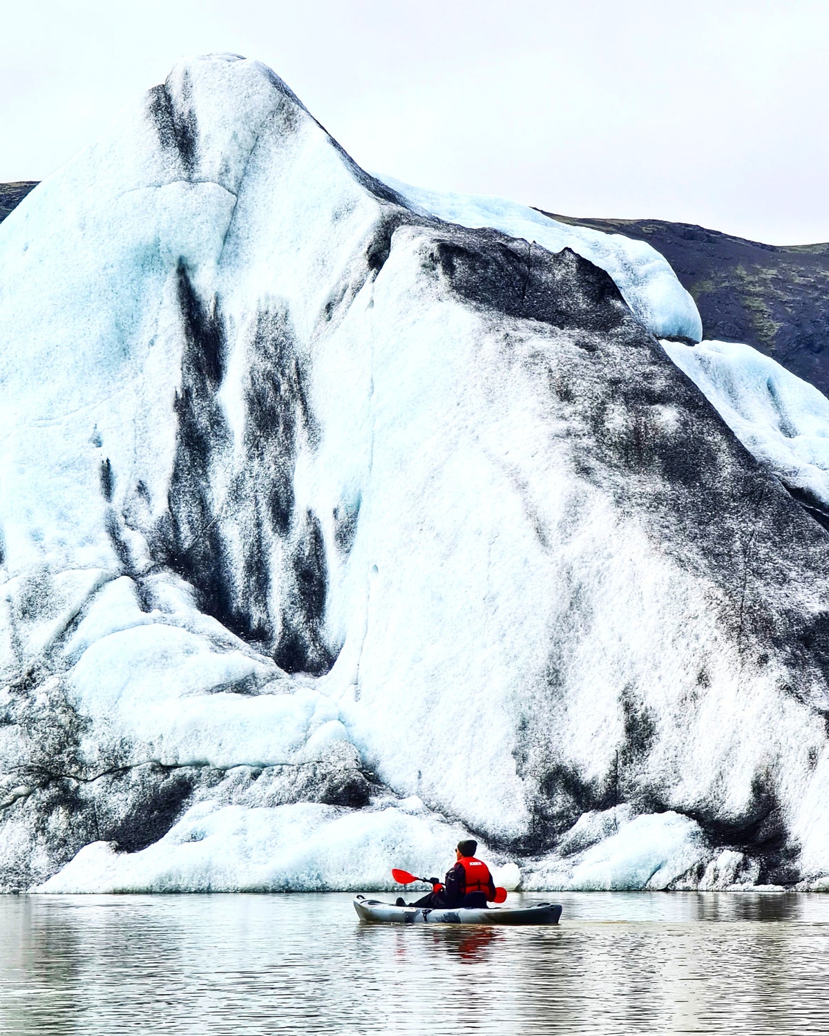 Breathtaking Kayak through Heinaberg Glacier Lagoon | Guide to Iceland