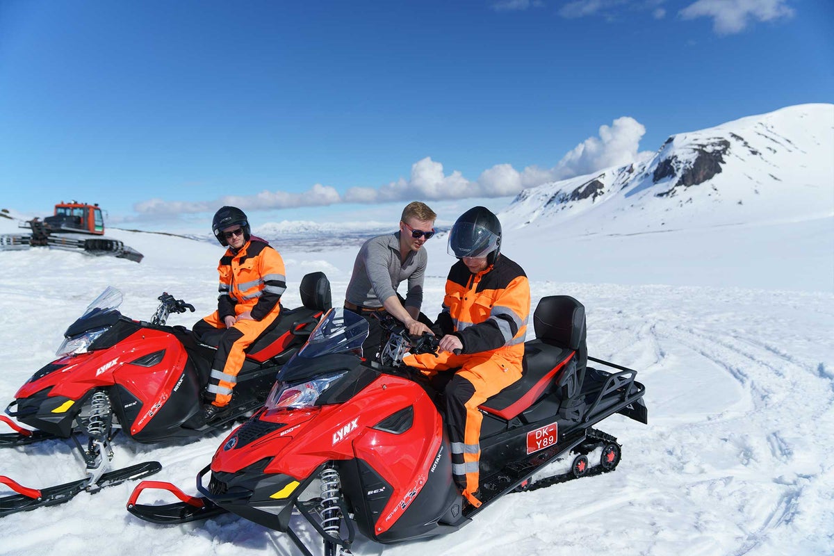 Exhilarating 7.5-Hour Snowmobiling Tour on Langjokull with Transfers ...