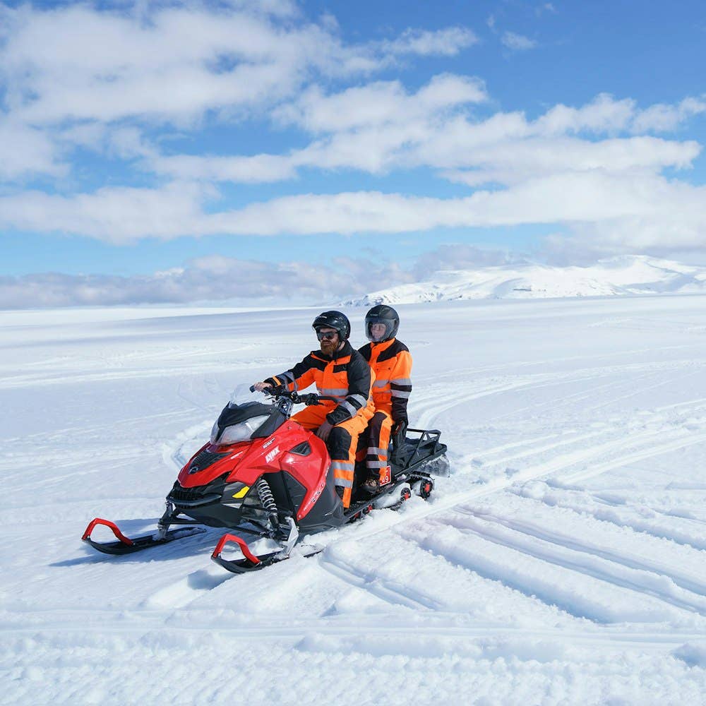 Exciting 9.5-Hour Winter Snowmobiling and Ice-Caving Tour with ...
