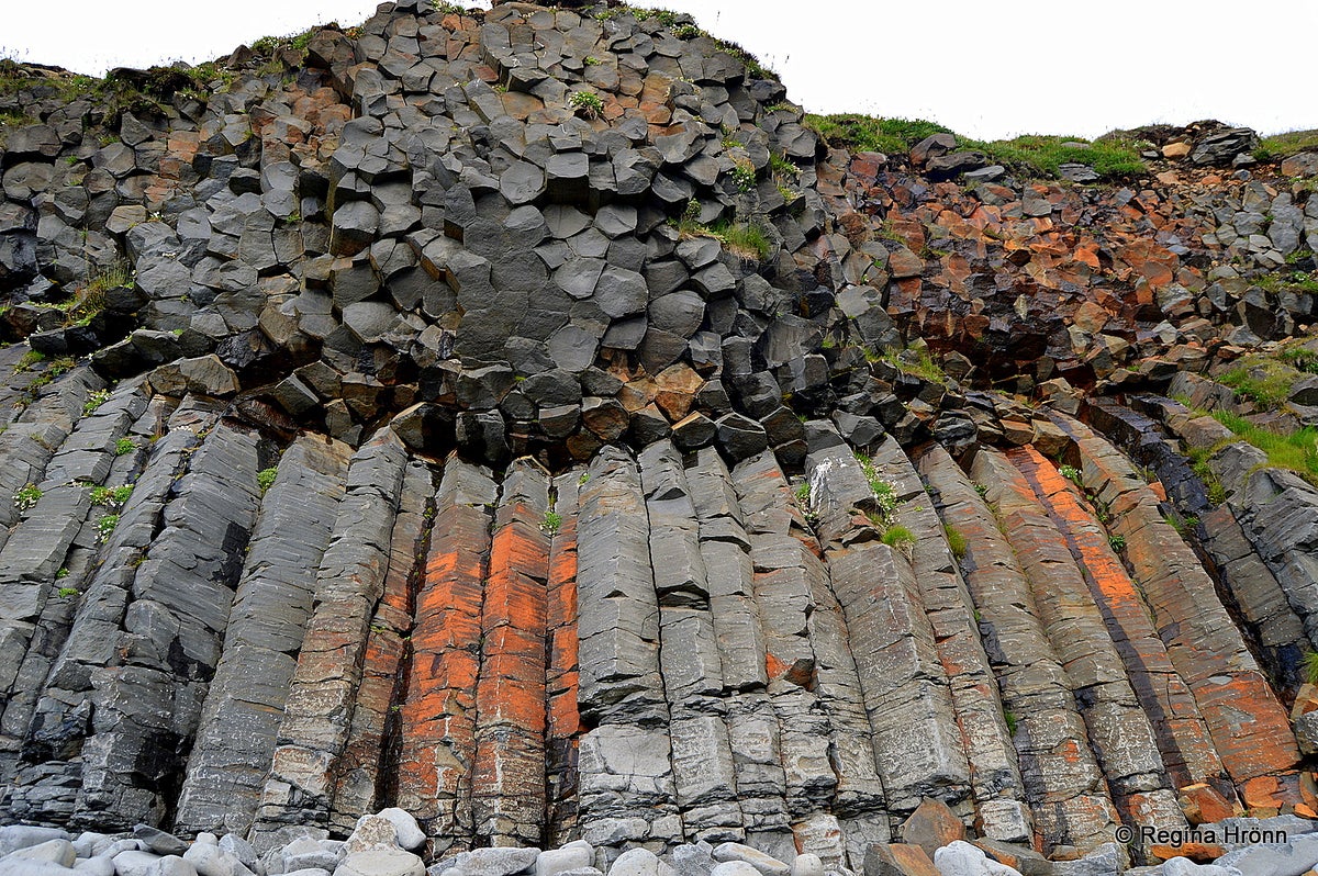 Kálfshamarsvík - extraordinary Basalt Columns at Skagi in North Iceland ...