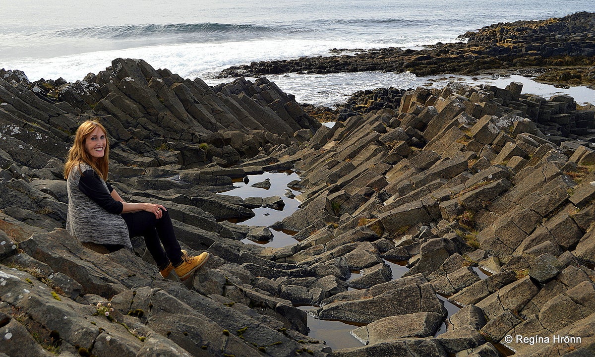 Kálfshamarsvík - extraordinary Basalt Columns at Skagi in North Iceland ...
