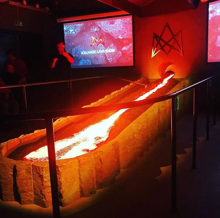 The Icelandic Lava Show in Vik | Guide to Iceland