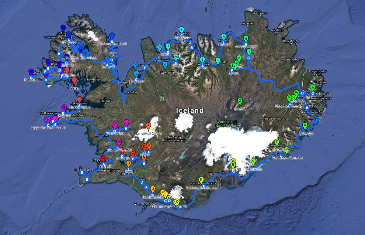 2-Week Summer Road Trip with Hot Springs in Iceland | Guide to Iceland