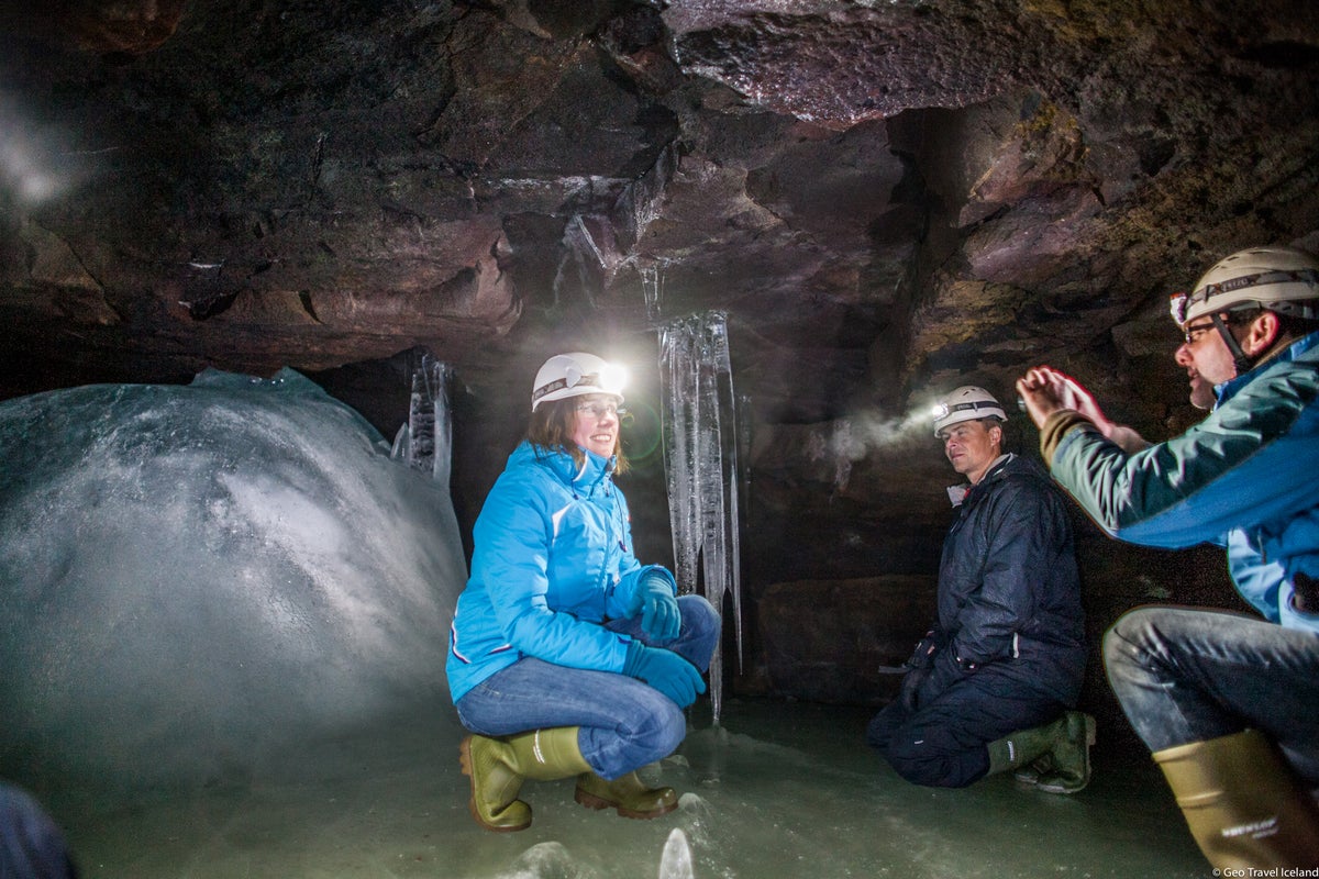 Lofthellir Ice Cave Tour From Lake Myvatn in North Iceland | Exclusive ...