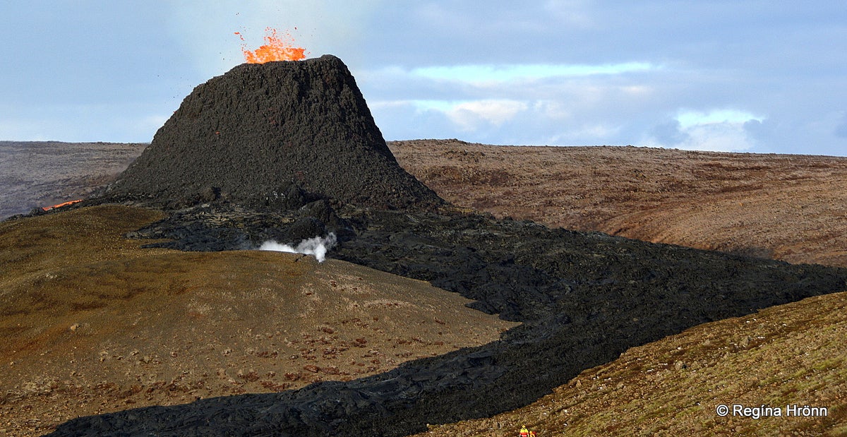 A Unique Lava Walk through the Colourful Lava Field at Gjástykki at ...