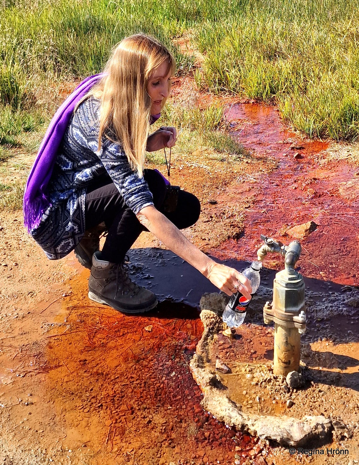 Natural Mineral Springs on the Snæfellsnes Peninsula in West-Iceland ...