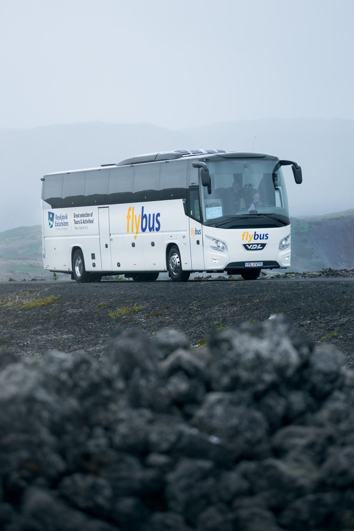 Flybus Transfer from Keflavik Airport to Reykjavik City | Guide to Iceland