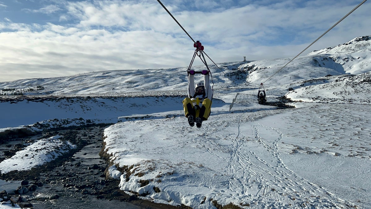 Amazing 40-Minute Zipline Tour over South Iceland from Hveragerdi ...