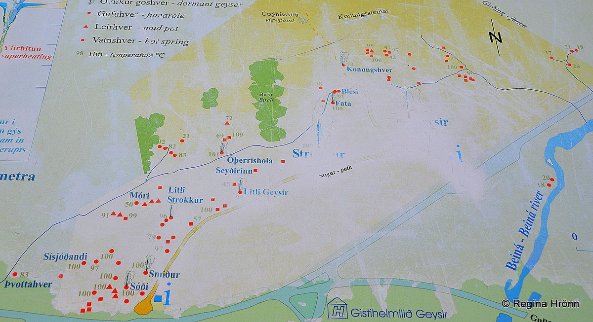 The spectacular Geysir Geothermal Area - Strokkur and all the other Hot ...